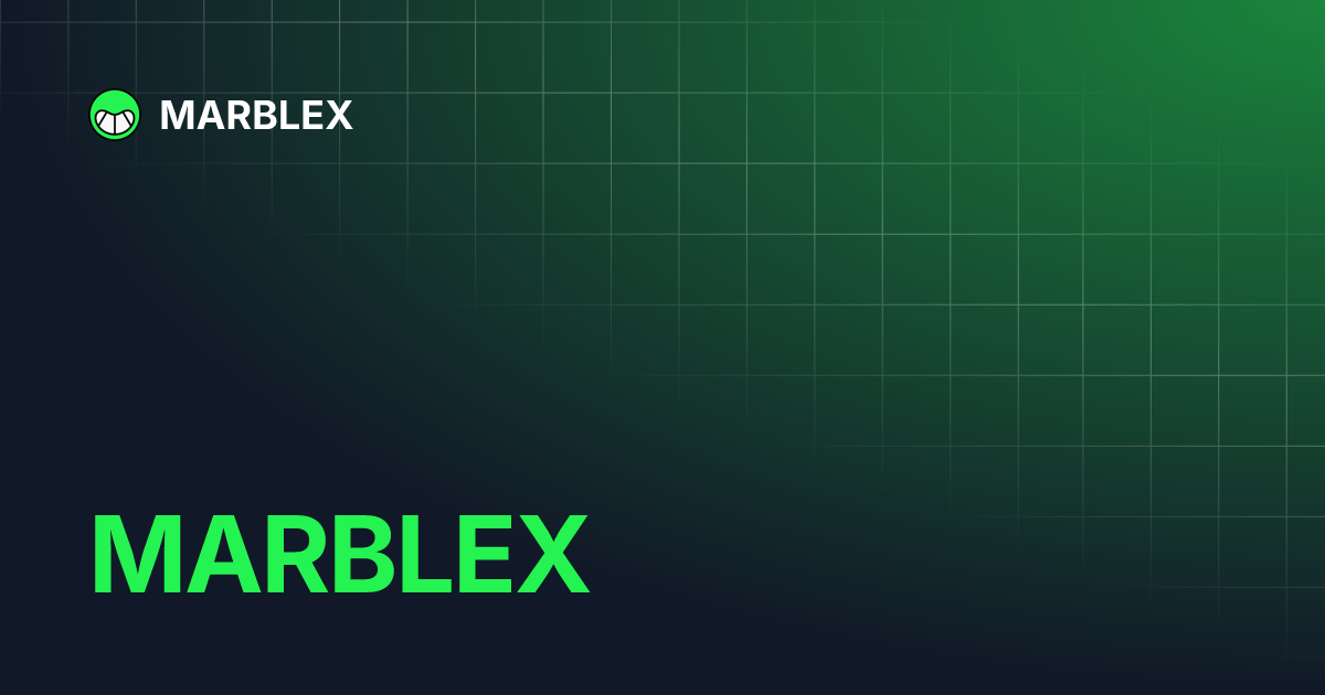 MARBLEX | MARBLEX